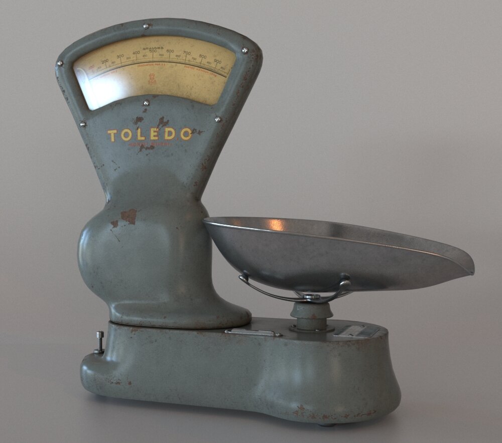 Vintage Scale 3D model - Download Tools on 3DModels.org