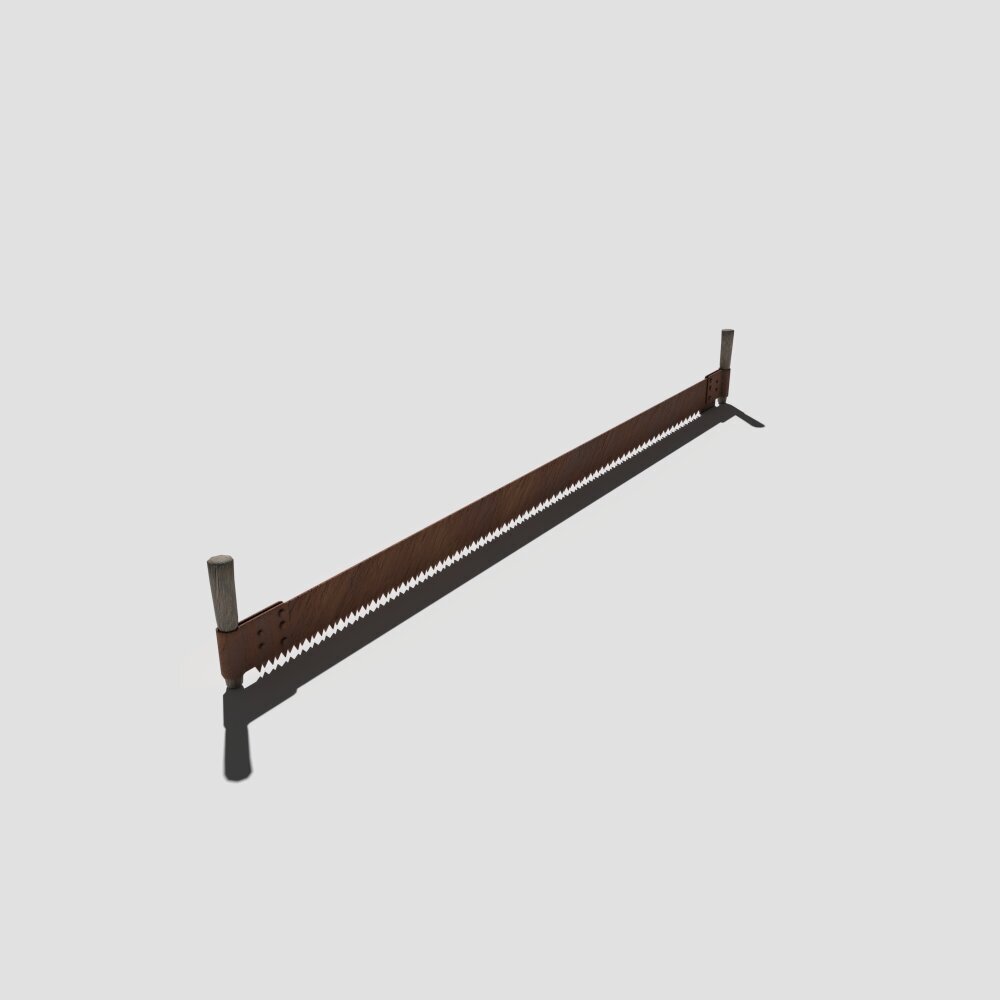 Rusty Saw 3D model - Download Tools on 3DModels.org