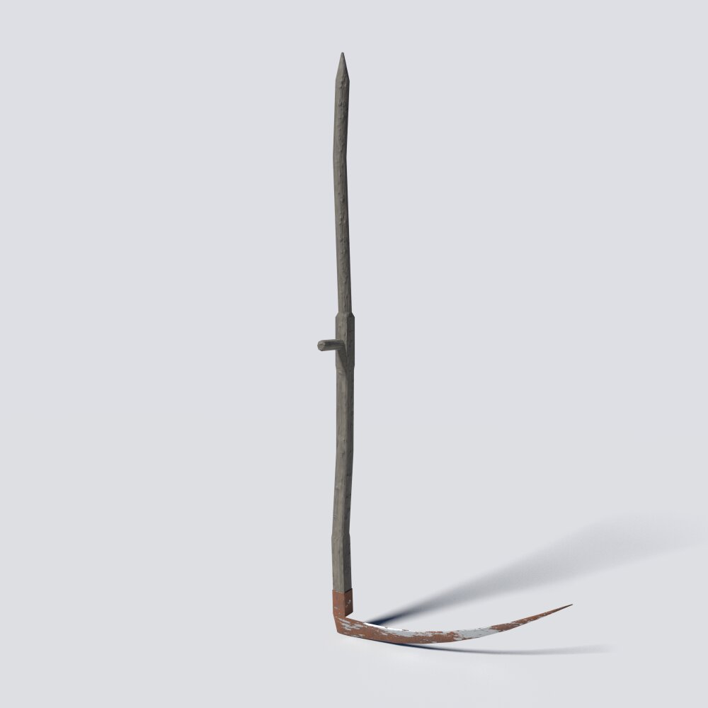 Scythe 3D model - Download Tools on 3DModels.org