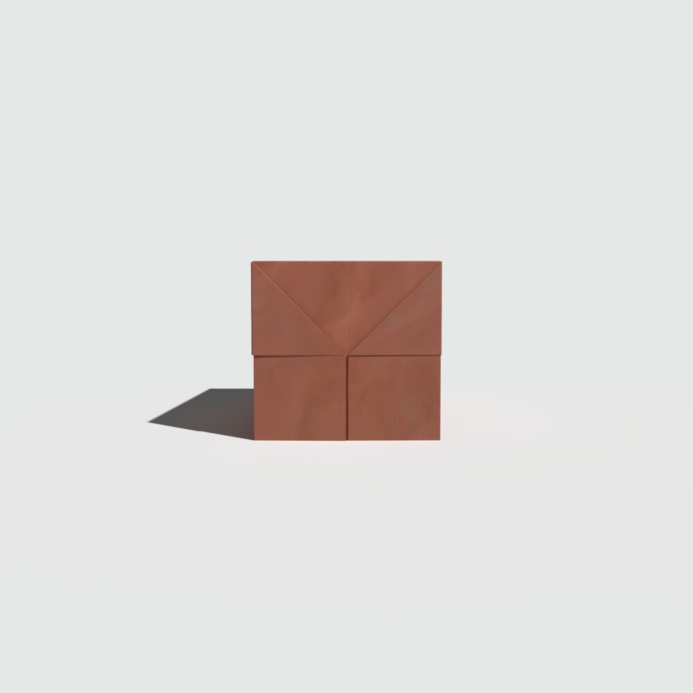 Origami Bench 3D model - Download Hobbies on 3DModels.org