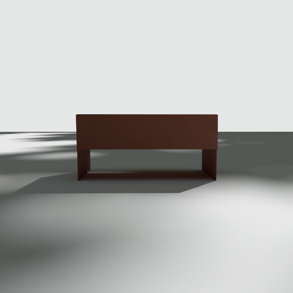 Origami Bench 3D model - Download Hobbies on 3DModels.org