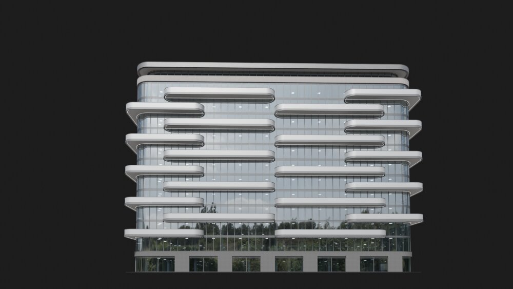 Horizon Edge 3D model - Download Buildings on 3DModels.org