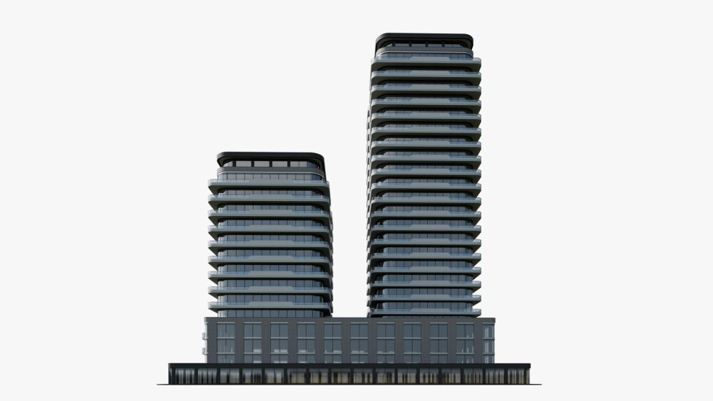 Torre de Oficinas Summit Edge Modelo 3D - Descargar Edificios on ...
