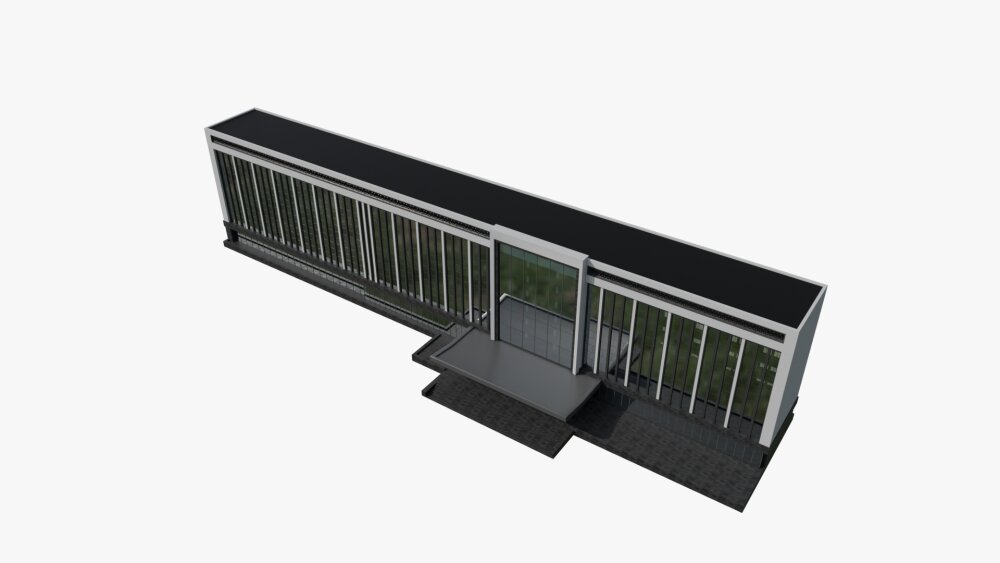University 3D model - Download Infrastructure Buildings on 3DModels.org