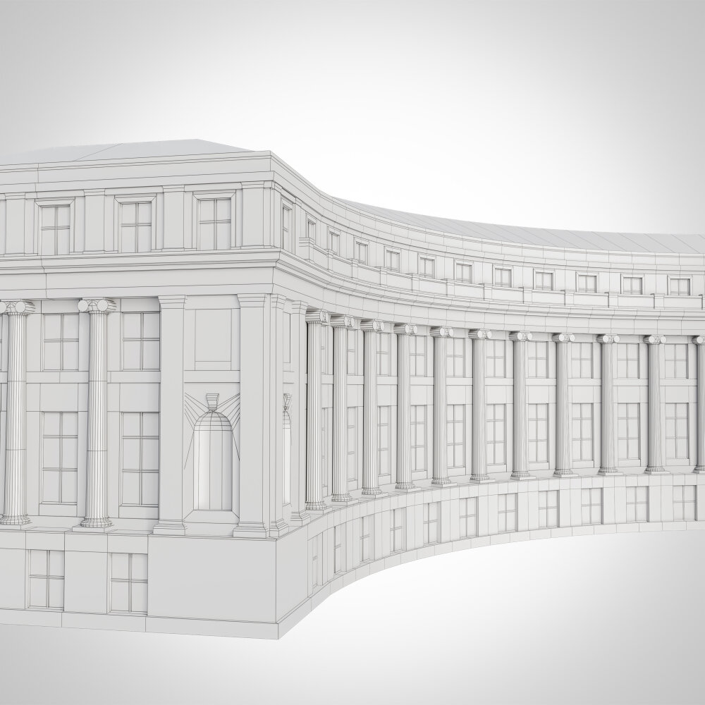 Denver City Hall 3D model - Download Buildings on 3DModels.org