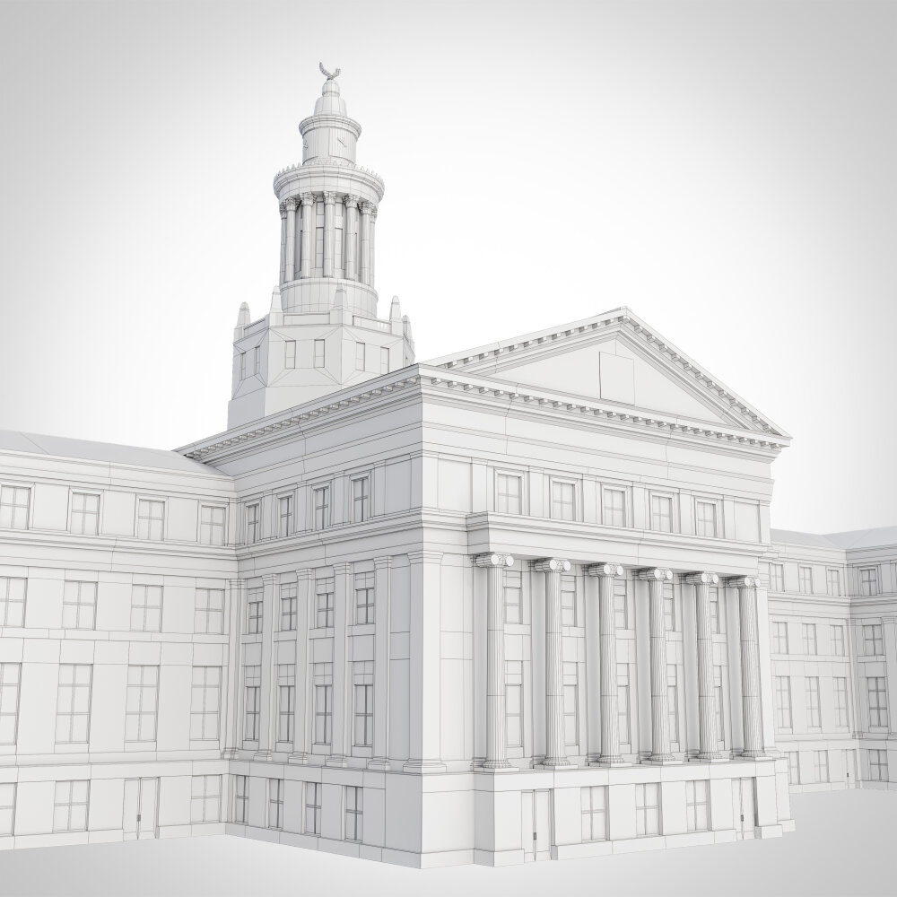 Denver City Hall 3D model - Download Buildings on 3DModels.org