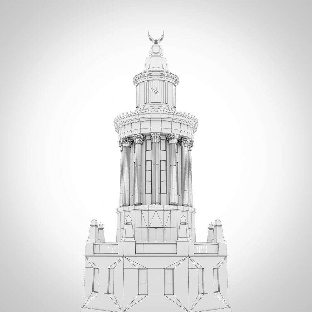 Denver City Hall 3D model - Download Buildings on 3DModels.org