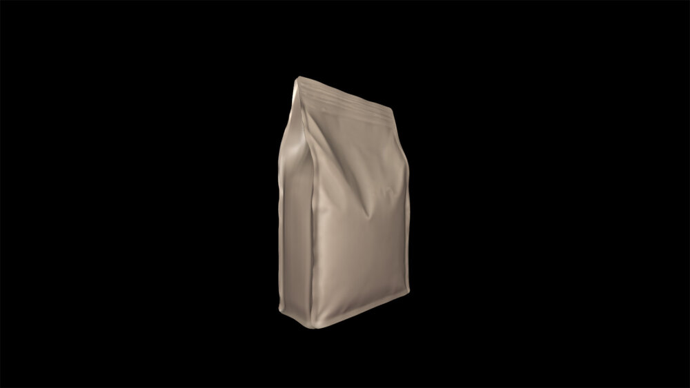 Coffee Bag Large 3D model - Download Mockup on 3DModels.org