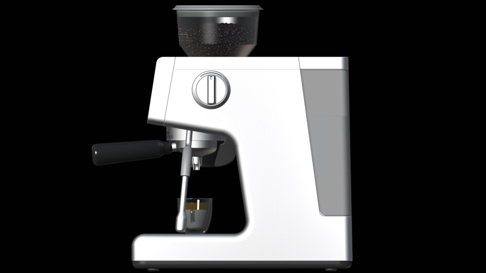Espresso Machine 3D model - Download Home Appliances on 3DModels.org
