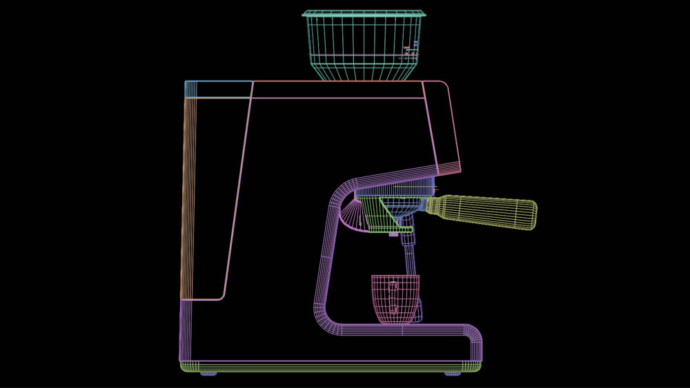 Espresso Machine 3D model - Download Home Appliances on 3DModels.org