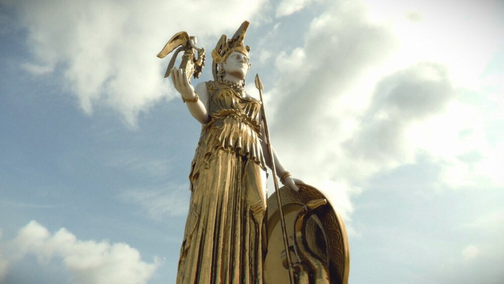 Estatua Atenea Parthenos Modelo 3D - Descargar Escultura on 3DModels.org
