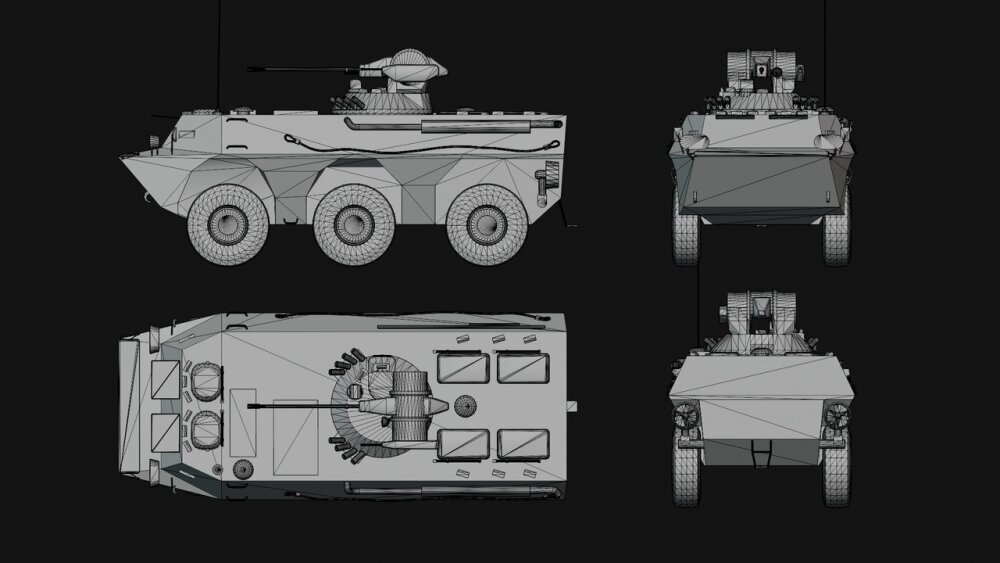 Chinese Type 92 Apc 3D model - Download Fighting Vehicle on 3DModels.org