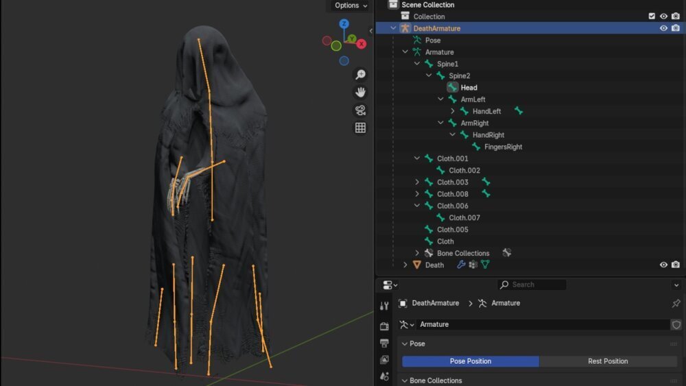 Death 3D model - Download Mythological creatures on 3DModels.org