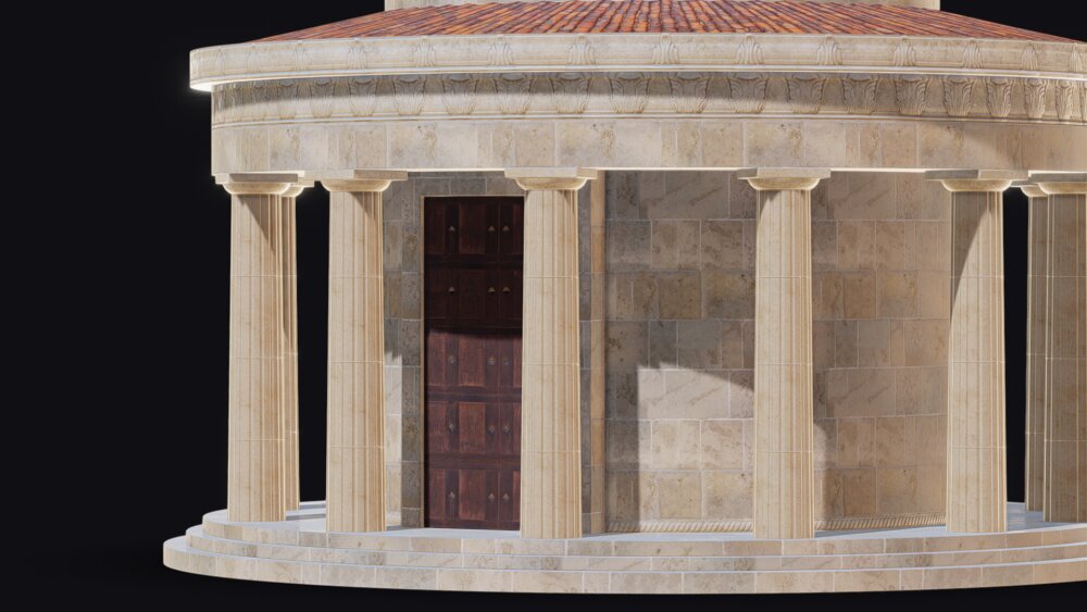Tholos 3D model - Download Buildings on 3DModels.org