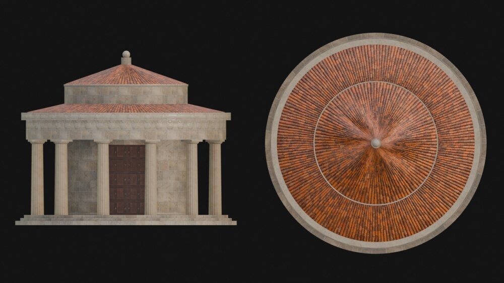 Tholos 3D model - Download Buildings on 3DModels.org