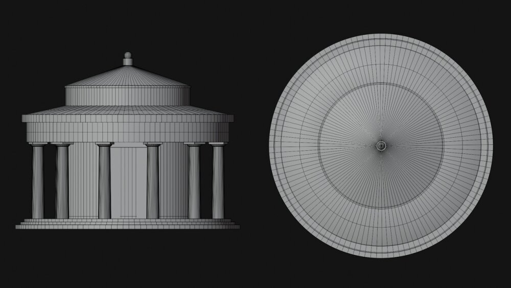 Tholos 3D model - Download Buildings on 3DModels.org