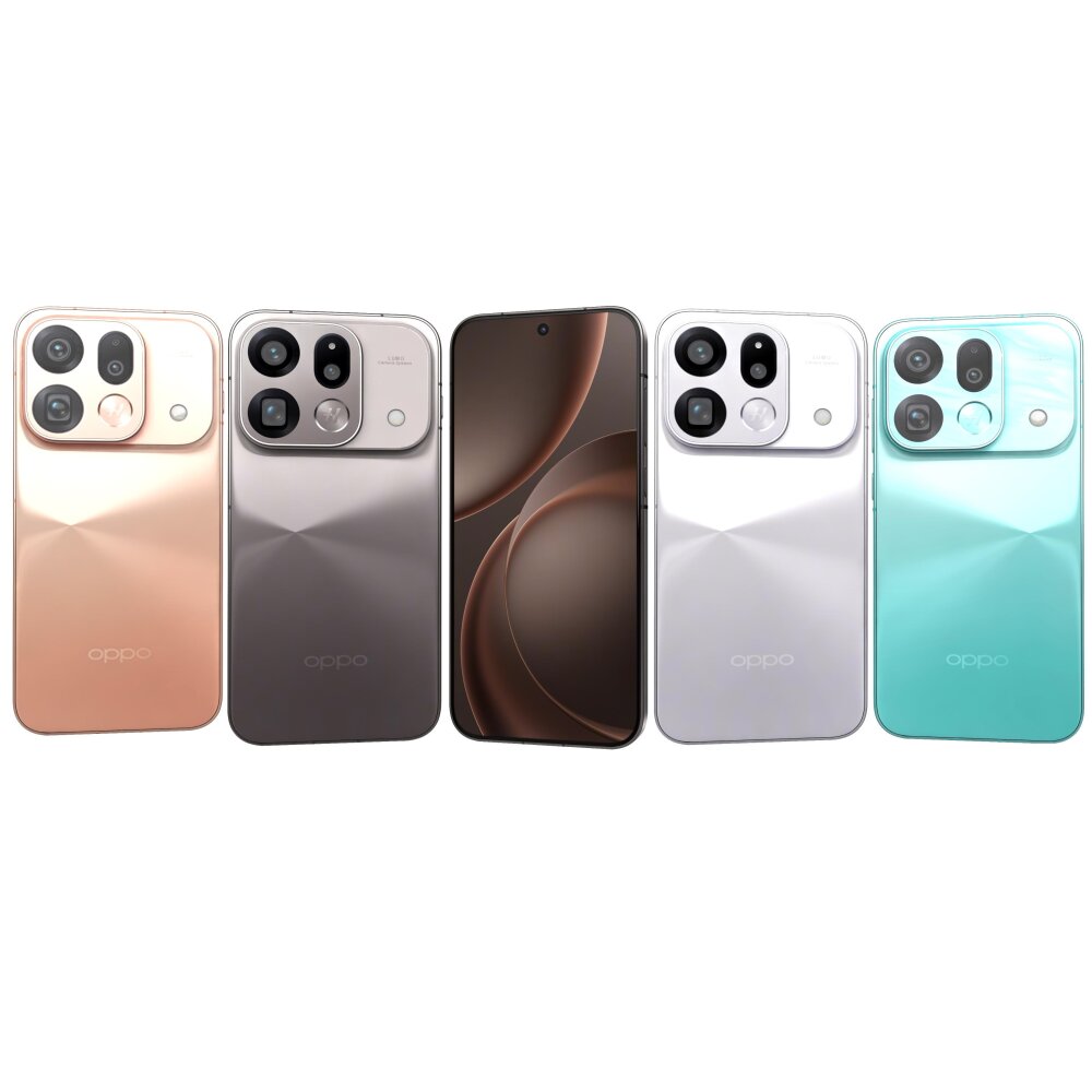 Oppo Find X9s Pro All Colors 3D model - Download Phones on 3DModels.org
