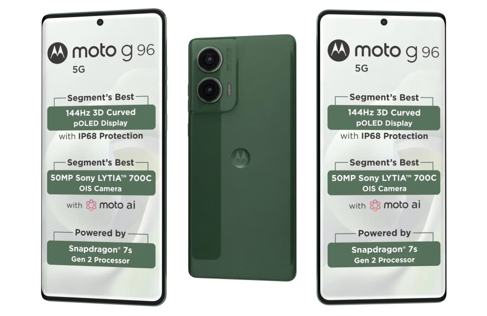 Motorola Moto G96 All Colors 3D model - Download Phones on 3DModels.org