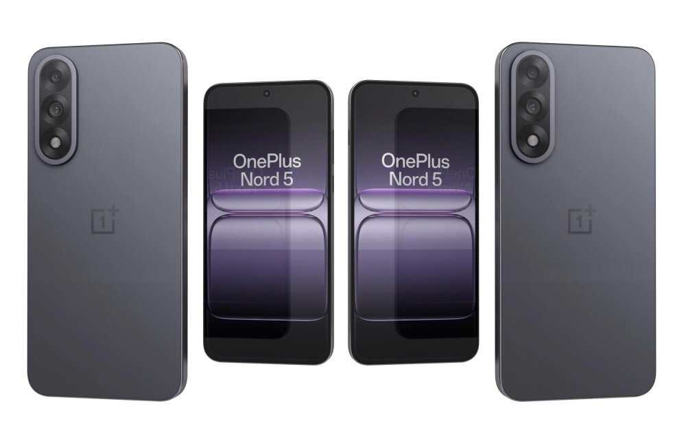 Oneplus Nord 5 Phantom Grey 3D model - Download Phones on 3DModels.org