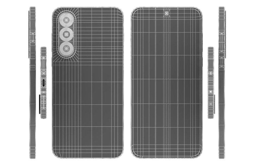 Oneplus Nord 5 All Colors 3D model - Download Phones on 3DModels.org