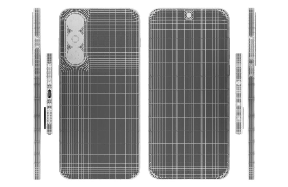 Oneplus Nord 5 All Colors 3D model - Download Phones on 3DModels.org