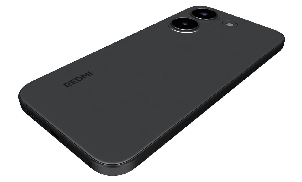 Xiaomi Redmi Turbo 5 Black Modèle 3D - Télécharger Téléphone activé ...