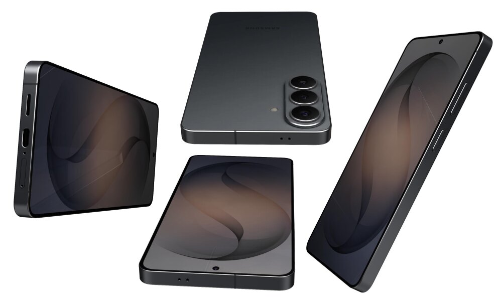 Samsung Galaxy S26 Black Smartphone 3D model - Download Phones on ...