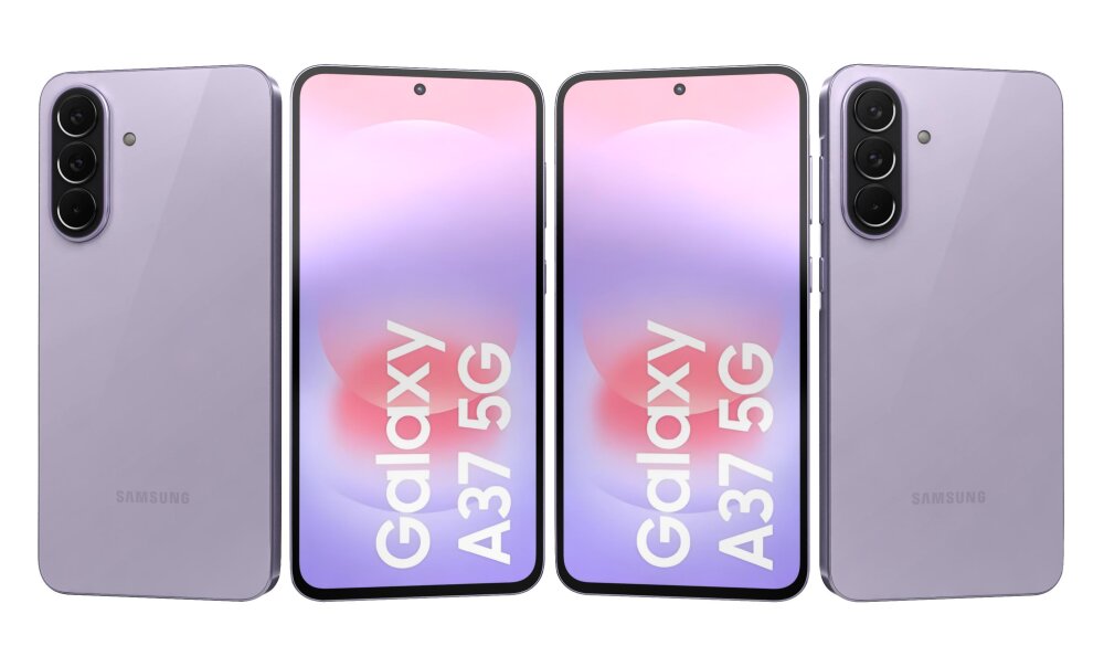 Samsung Galaxy A57 5G en Violet Modèle 3D - Télécharger Téléphone ...