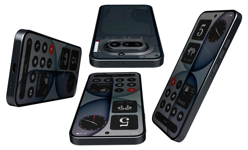 Nothing Phone 4a Black 3D model - Download Phones on 3DModels.org