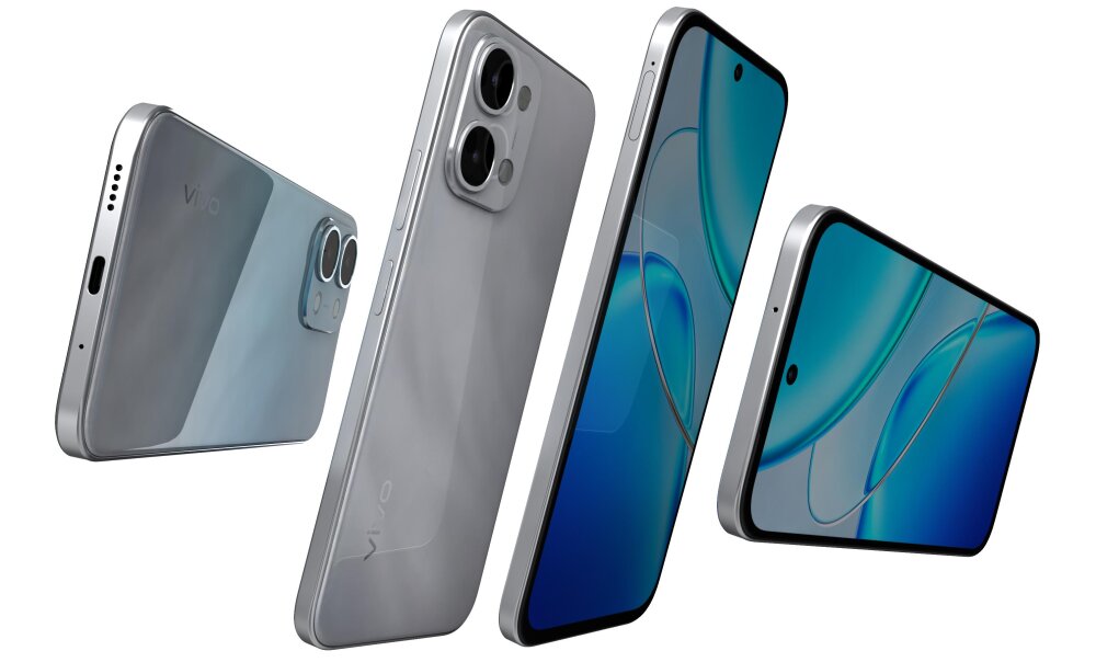 Vivo T5x 5G Star Silver 3D model - Download Phones on 3DModels.org