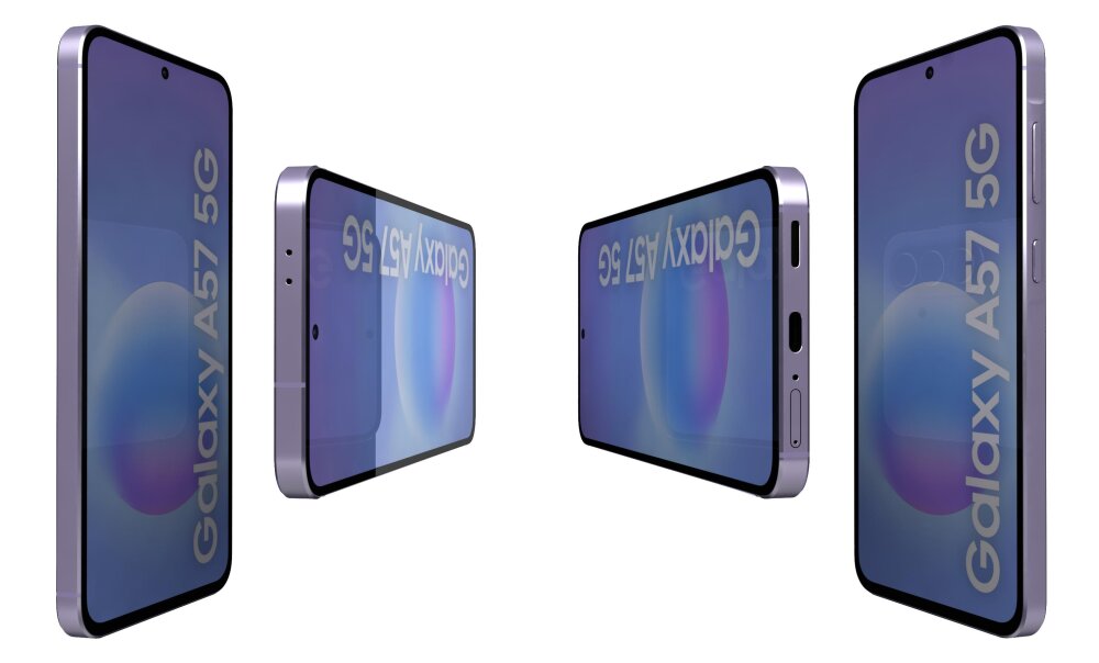 Samsung Galaxy A57 5G sa Lahat ng Kulay 3D model - I-download Mga ...