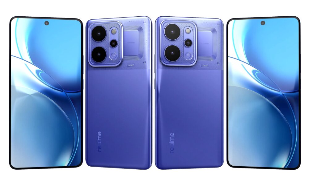 Realme P4 Power 5G All Colors 3D model - Download Phones on 3DModels.org