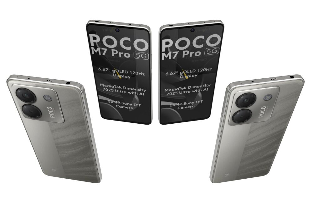 샤오미 Poco M7 Pro 5G 스마트폰 3D 모델 - 다운로드 전화 on 3DModels.org