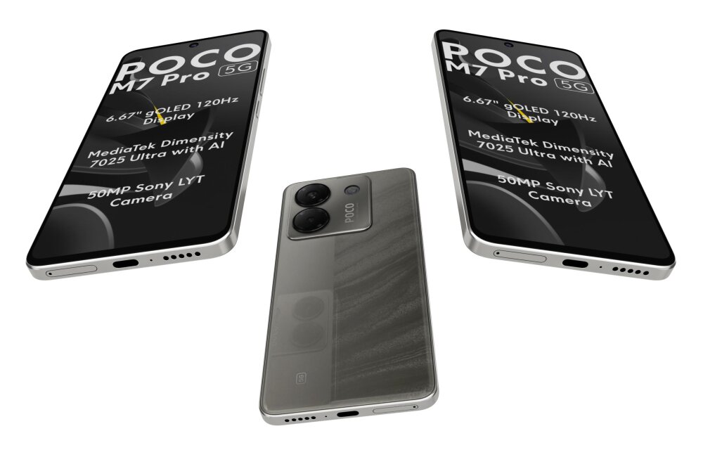 Xiaomi Poco M7 Pro 5G All Colors 3D 모델 - 다운로드 전화 on 3DModels.org