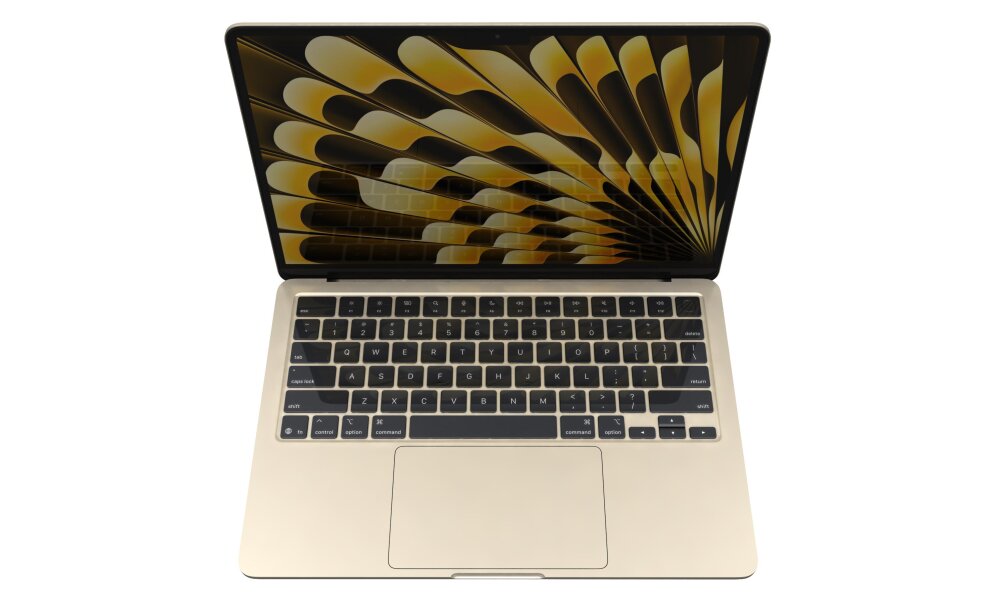 Apple Macbook Air 13 Inch with M4 Chip Starlight 3D model - Download ...