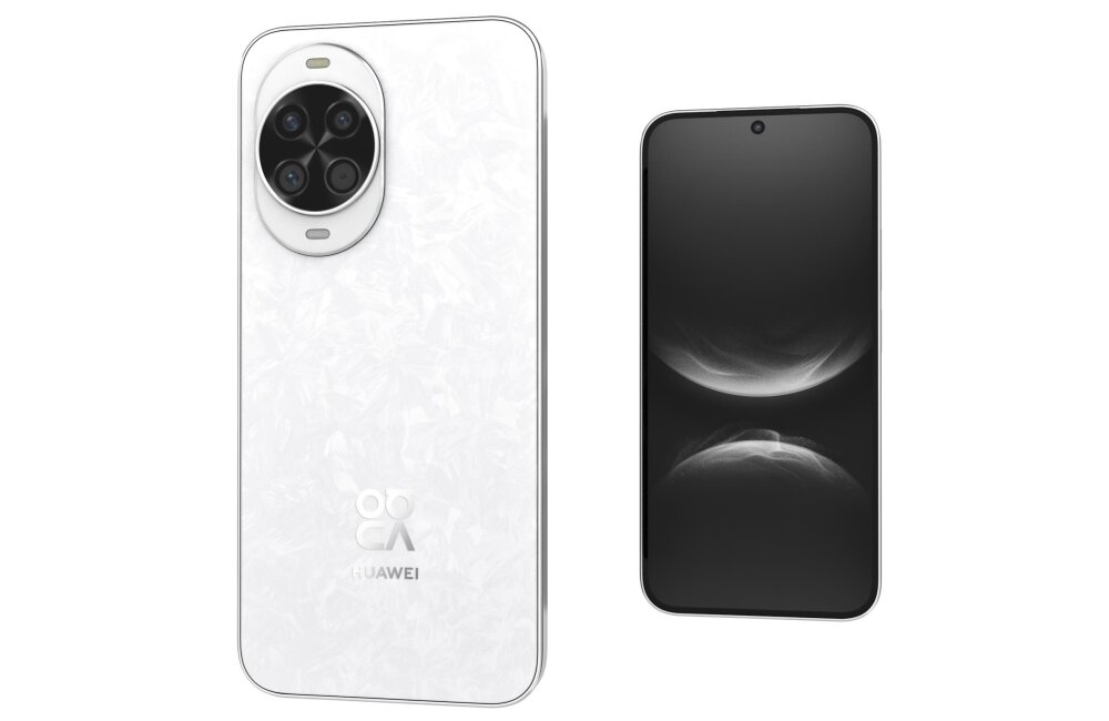 Huawei Nova 14 Frost White 3D model - Download Phones on 3DModels.org