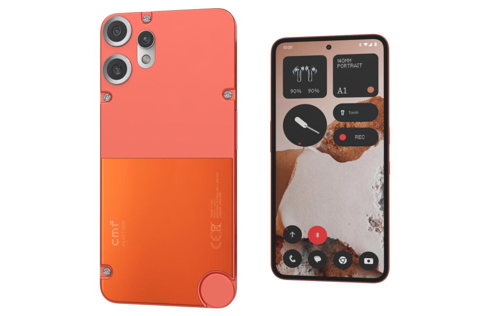 CMF Phone 2 Pro 5G Orange 3D model - Download Phones on 3DModels.org