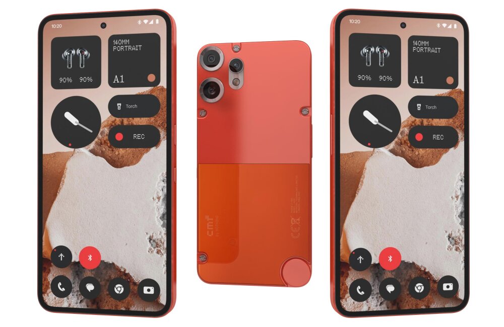 CMF Phone 2 Pro 5G en Naranja Modelo 3D - Descargar Teléfonos activado ...