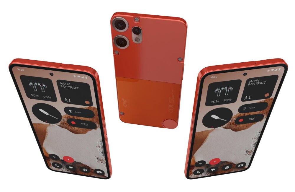 CMF Phone 2 Pro 5G en Naranja Modelo 3D - Descargar Teléfonos activado ...