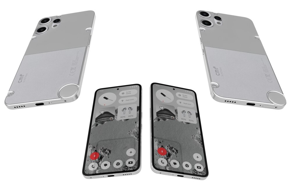 CMF Phone 2 Pro 5G en Blanco Modelo 3D - Descargar Teléfonos activado ...