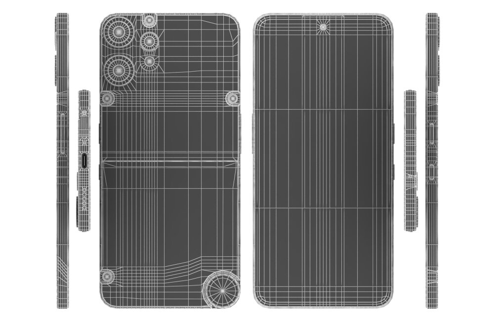 CMF Phone 2 Pro 5G White 3D model - Download Phones on 3DModels.org