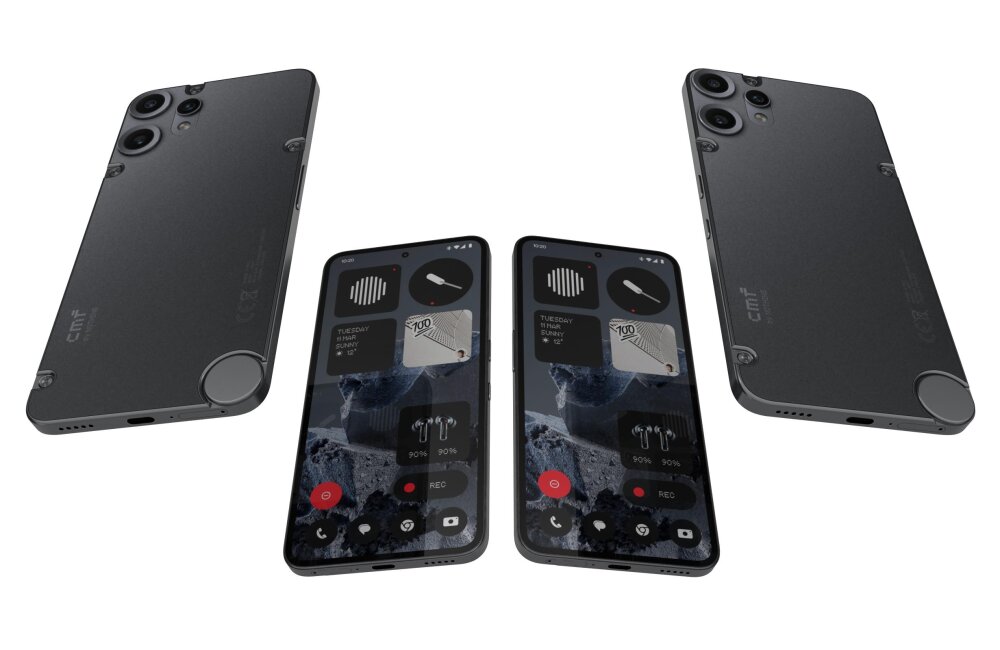 CMF Phone 2 Pro 5G Black 3D model - Download Phones on 3DModels.org