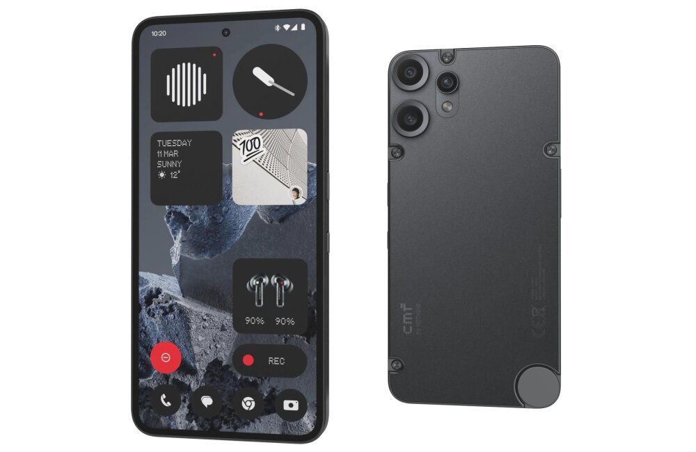 CMF Phone 2 Pro 5G Black Modello 3D - Scarica Telefono on 3DModels.org