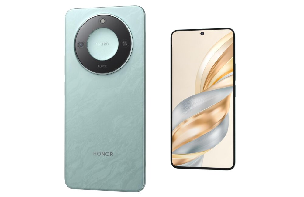 Honor X60 Green 3D model - Download Phones on 3DModels.org