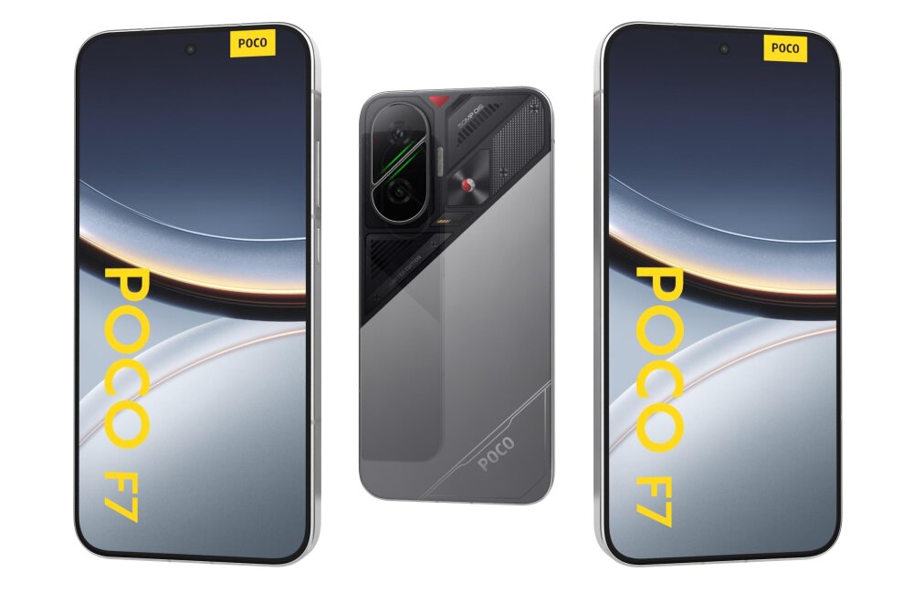 Xiaomi Poco F7 5G Silver Edition 3D model - Download Phones on 3DModels.org
