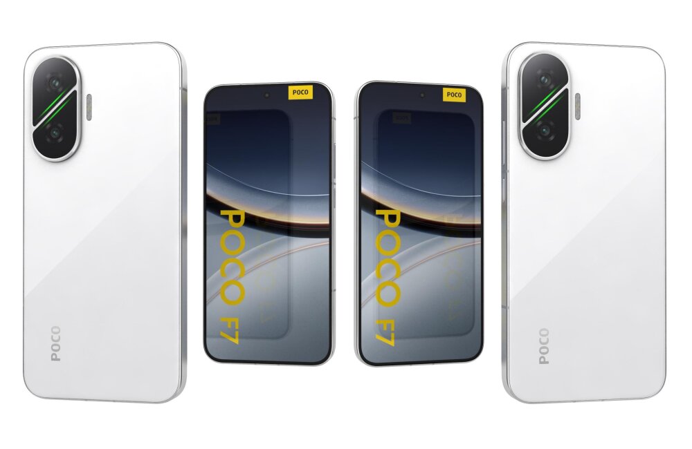 Xiaomi Poco F7 5G Edizione Bianca Modello 3D - Scarica Telefono su ...