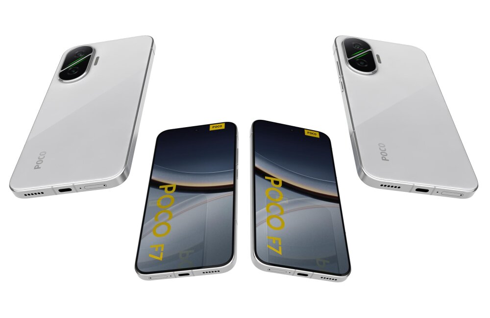 Xiaomi Poco F7 5G Edizione Bianca Modello 3D - Scarica Telefono su ...