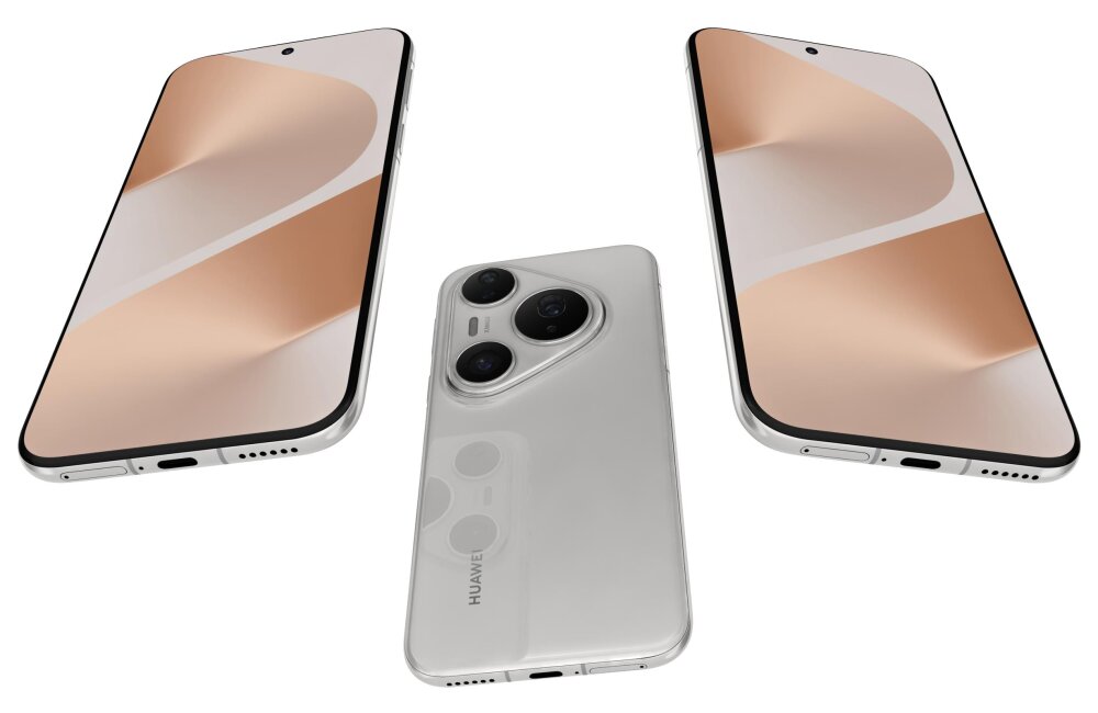 Huawei Pura 80 Pro White 3D model - Download Phones on 3DModels.org
