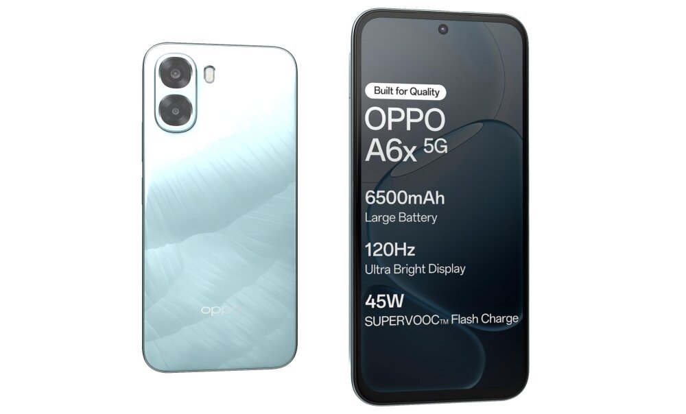 Oppo A6x 5G Ice Blue Modelo 3D - Descargar Teléfonos activado 3DModels.org