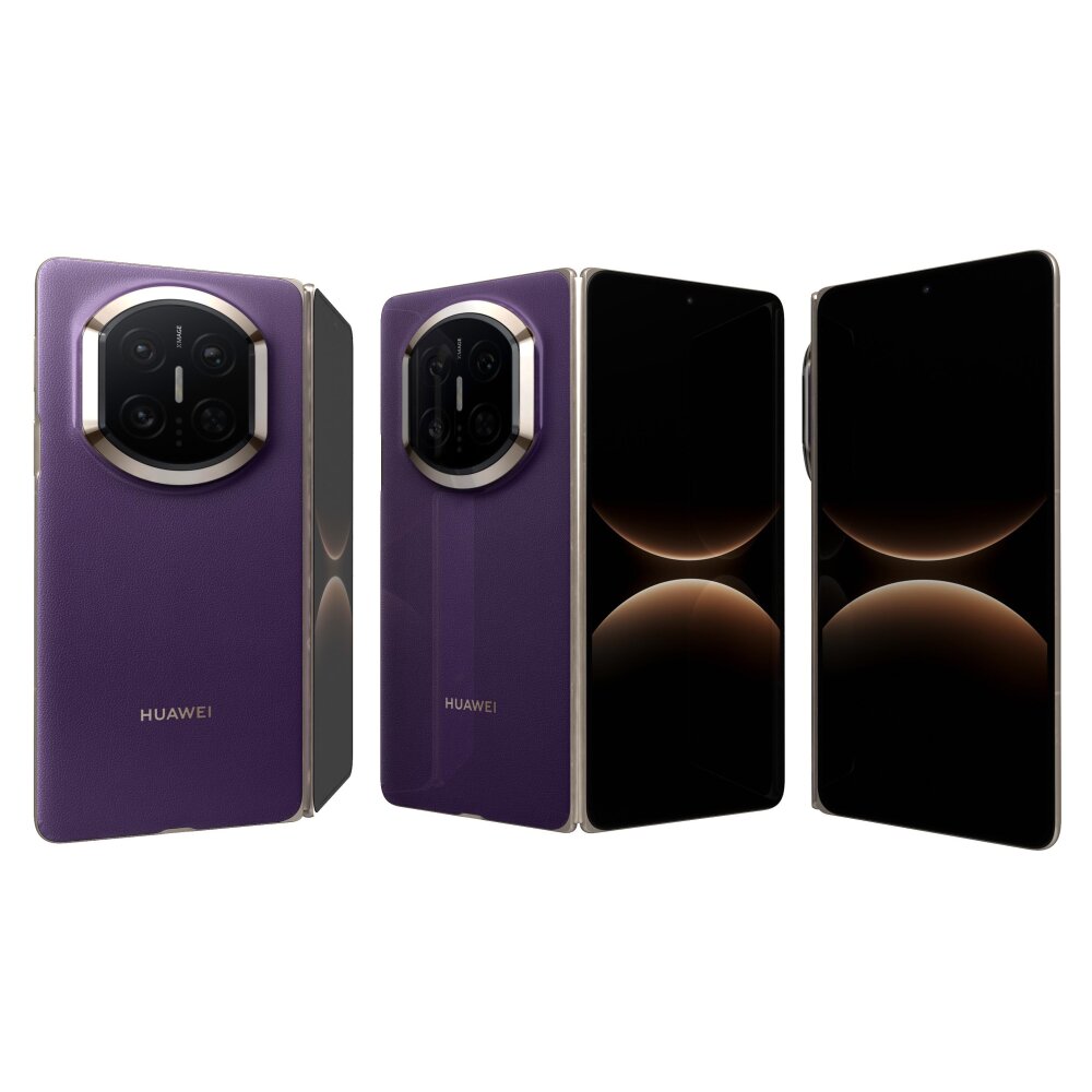 Huawei Mate X7 Collectors Edition Violet 3D model - Download Phones on ...